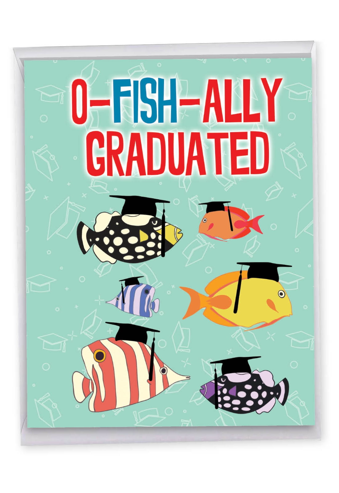 1 Jumbo Funny Happy Graduation Greeting Card (8.5 x 11 Inch) - No More ...