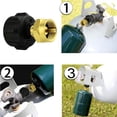 1 LB Gas Propane QCC1 Regulator Valve Propane Refill Adapter Outdoor ...