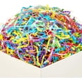 1 LB Iridescent Rainbow Easter Grass Crinkle Cut Paper, Raffia Tissue ...