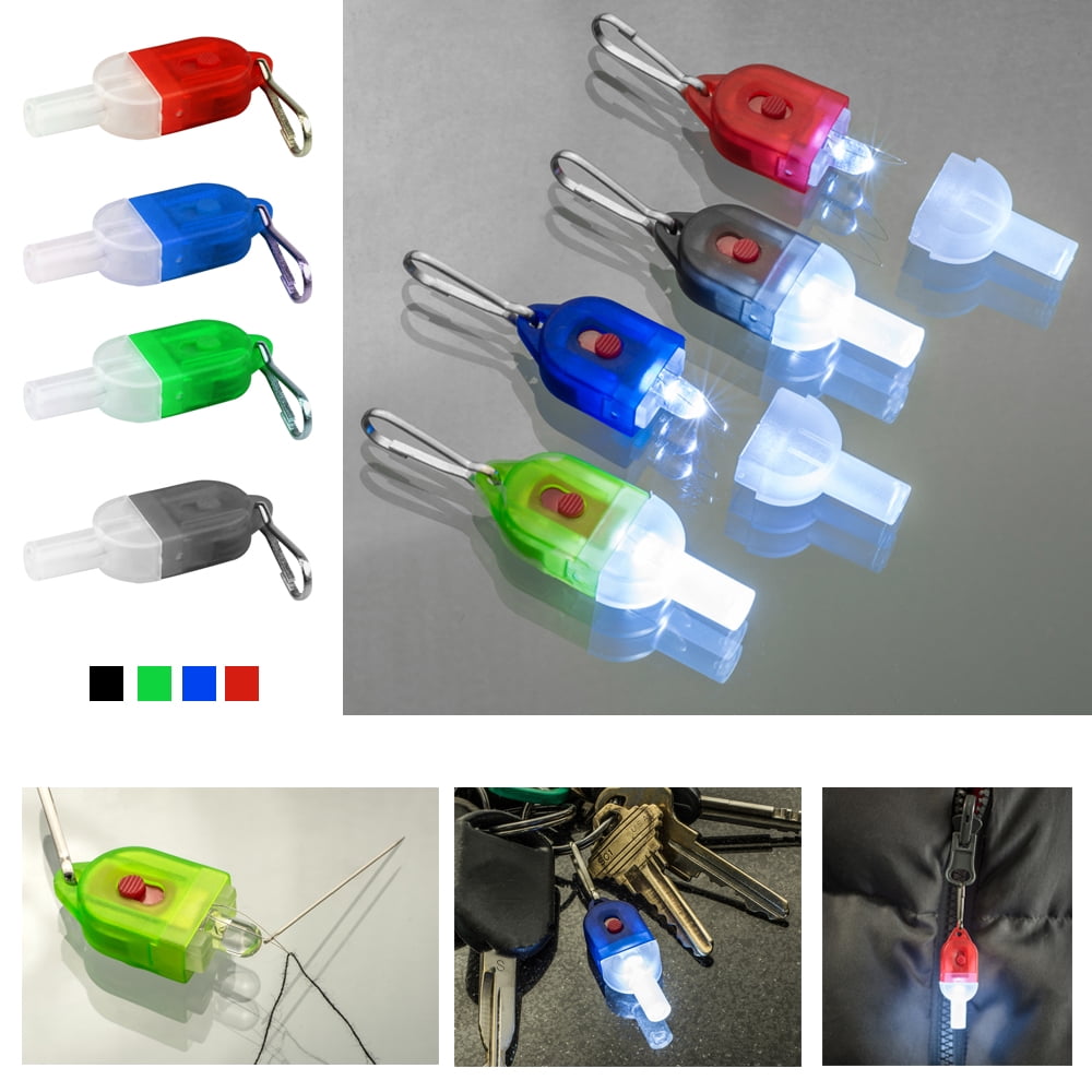 1 LED Lighted Needle Threader Small Portable Illuminated Sewing Tools ...