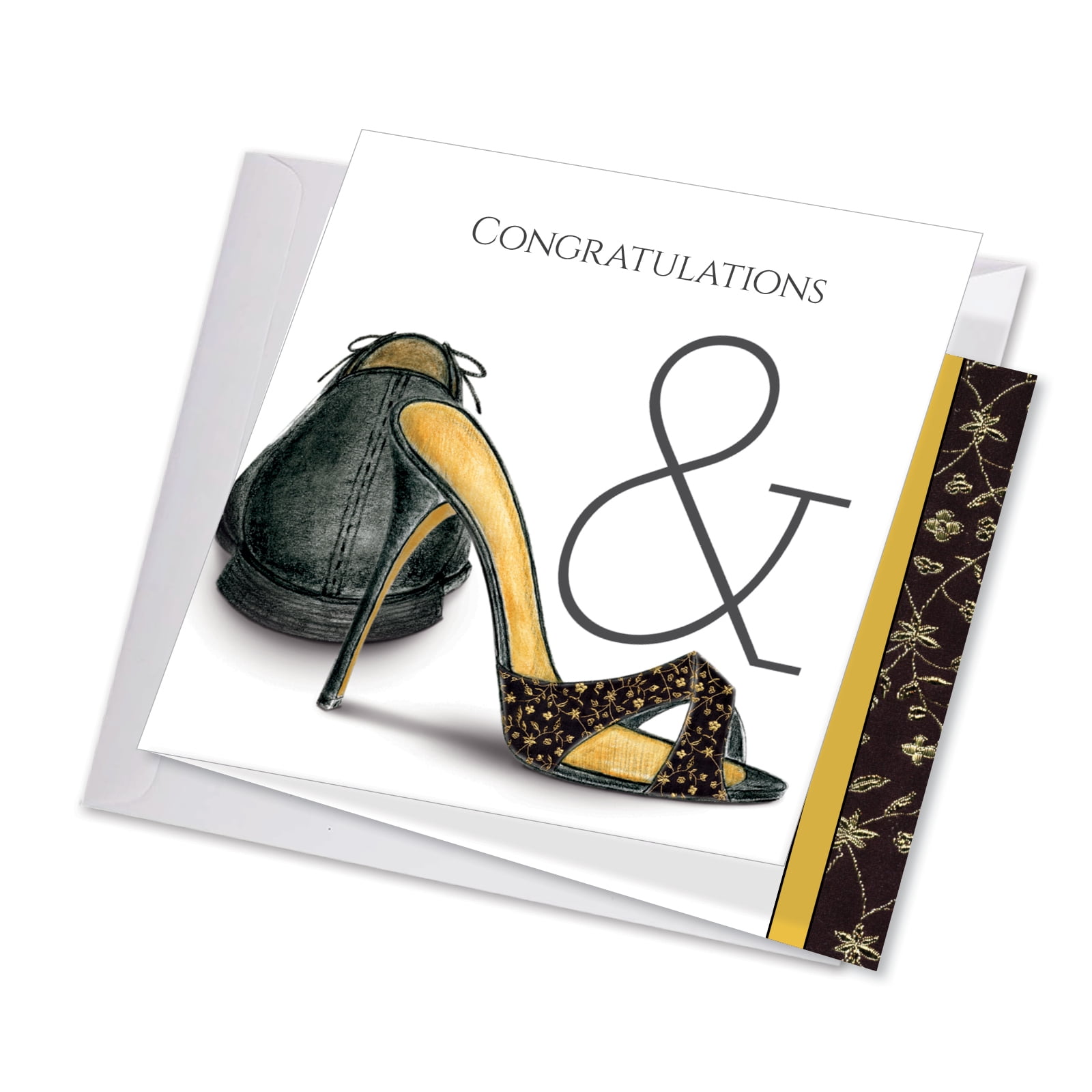 1 Large Congratulations Greeting Card (8.25 x 9.75 Inch) - Perfect Pair ...