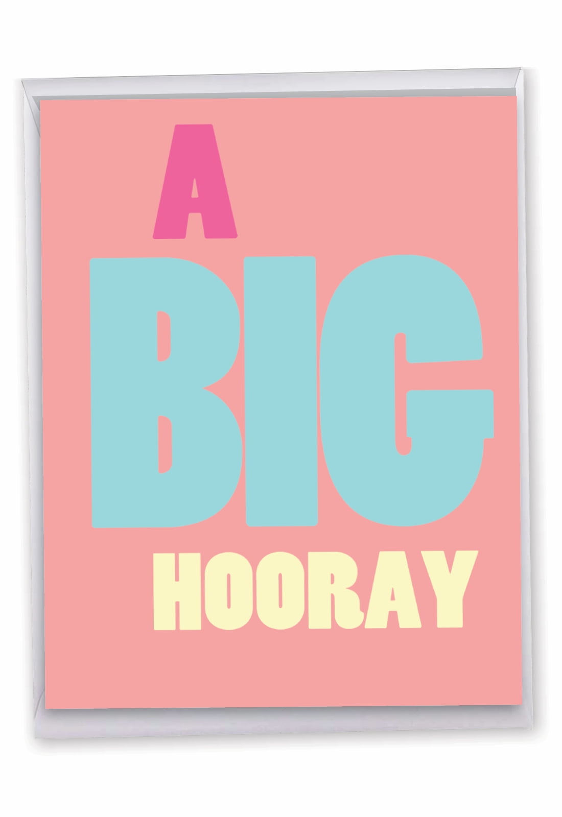 1 Large Funny Congratulations Greeting Card (8.5 x 11 Inch) - Big ...