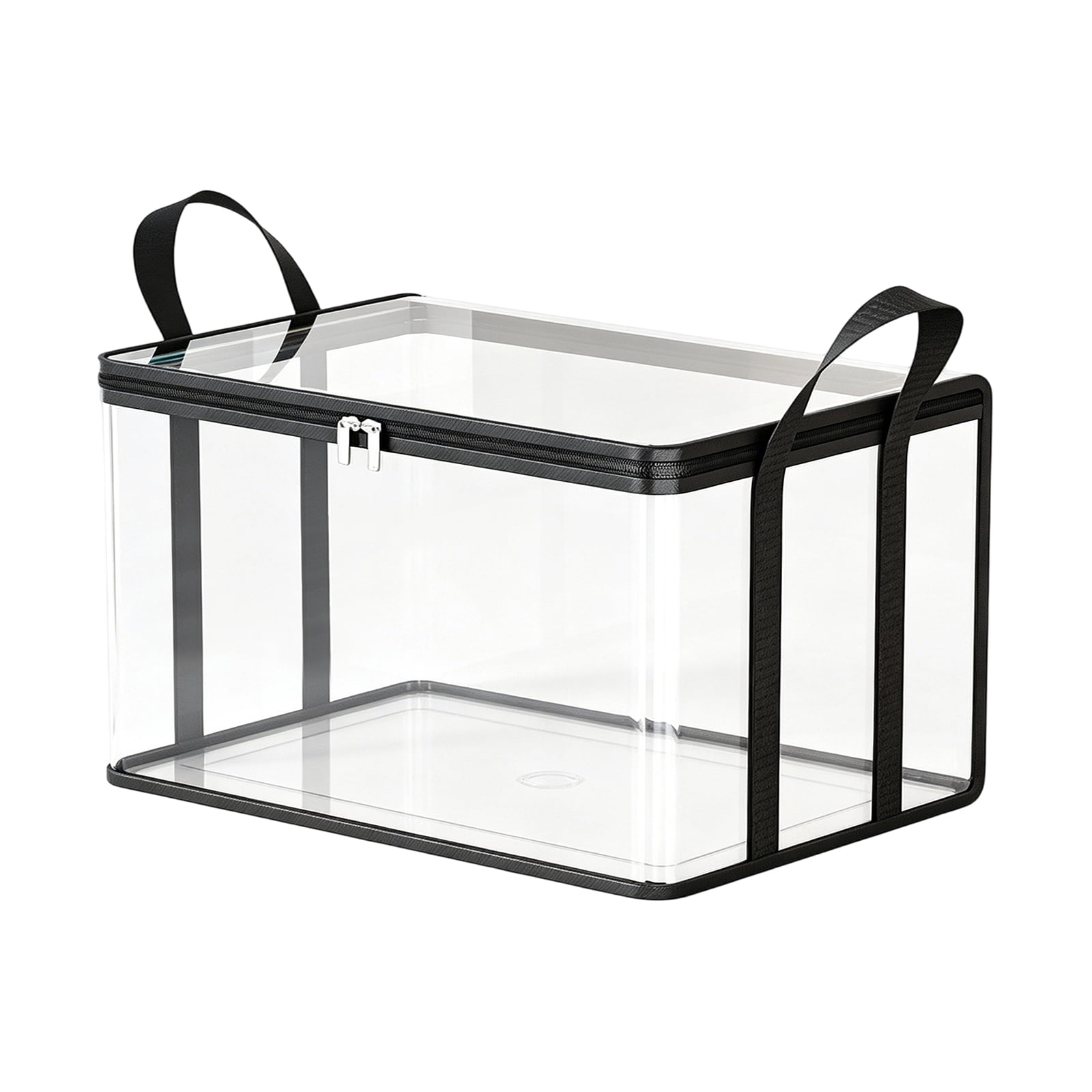1 Large Heavy-Duty Thick Plastic Clear Storage Bag for Clothes, Moving ...