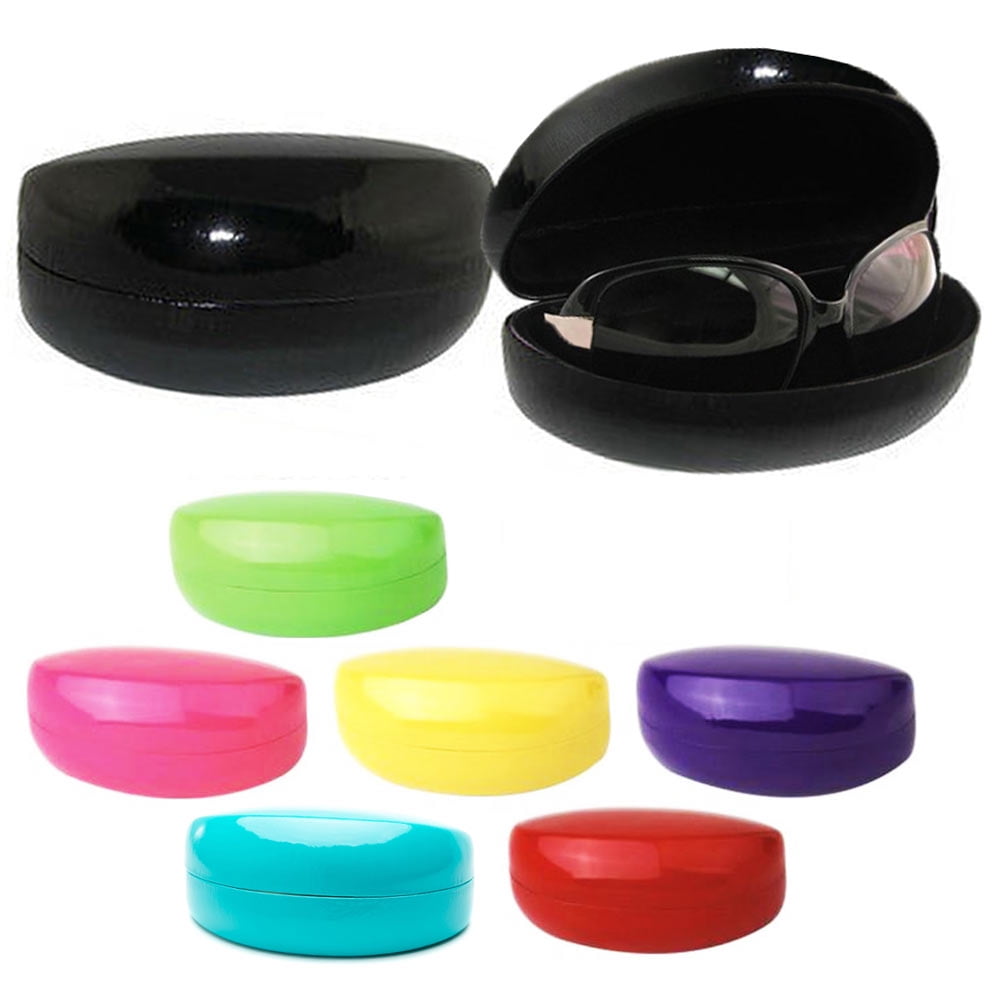 1 Large Protective Hard Clam Shell Glasses Case for Eyeglasses ...