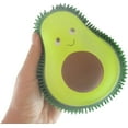 1 Larger 5.5" Avocado Puffer Fruit Smaller Air- Filled Squeeze Stress ...