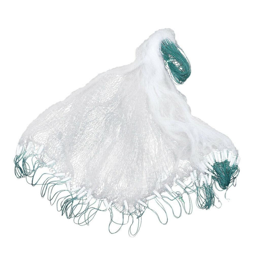 1 Layers Fishing Net Monofilament Fishing Gill Network With Float ...