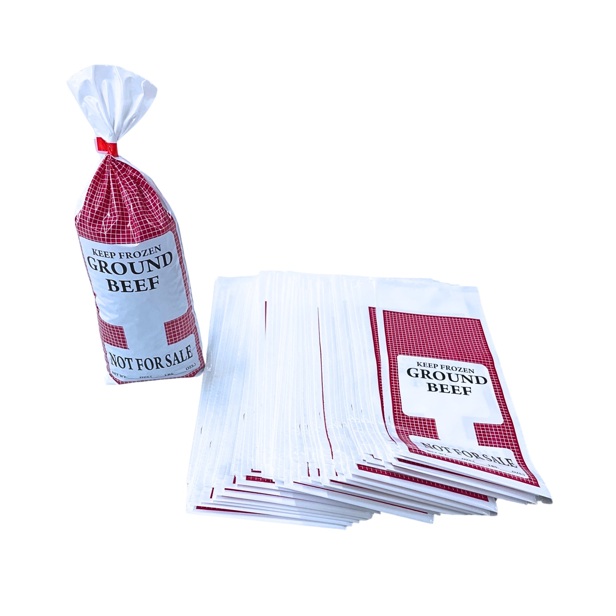 1 Lb Ground Meat Bag, Ground Beef Not For Sale, 100 Bags - Walmart.com