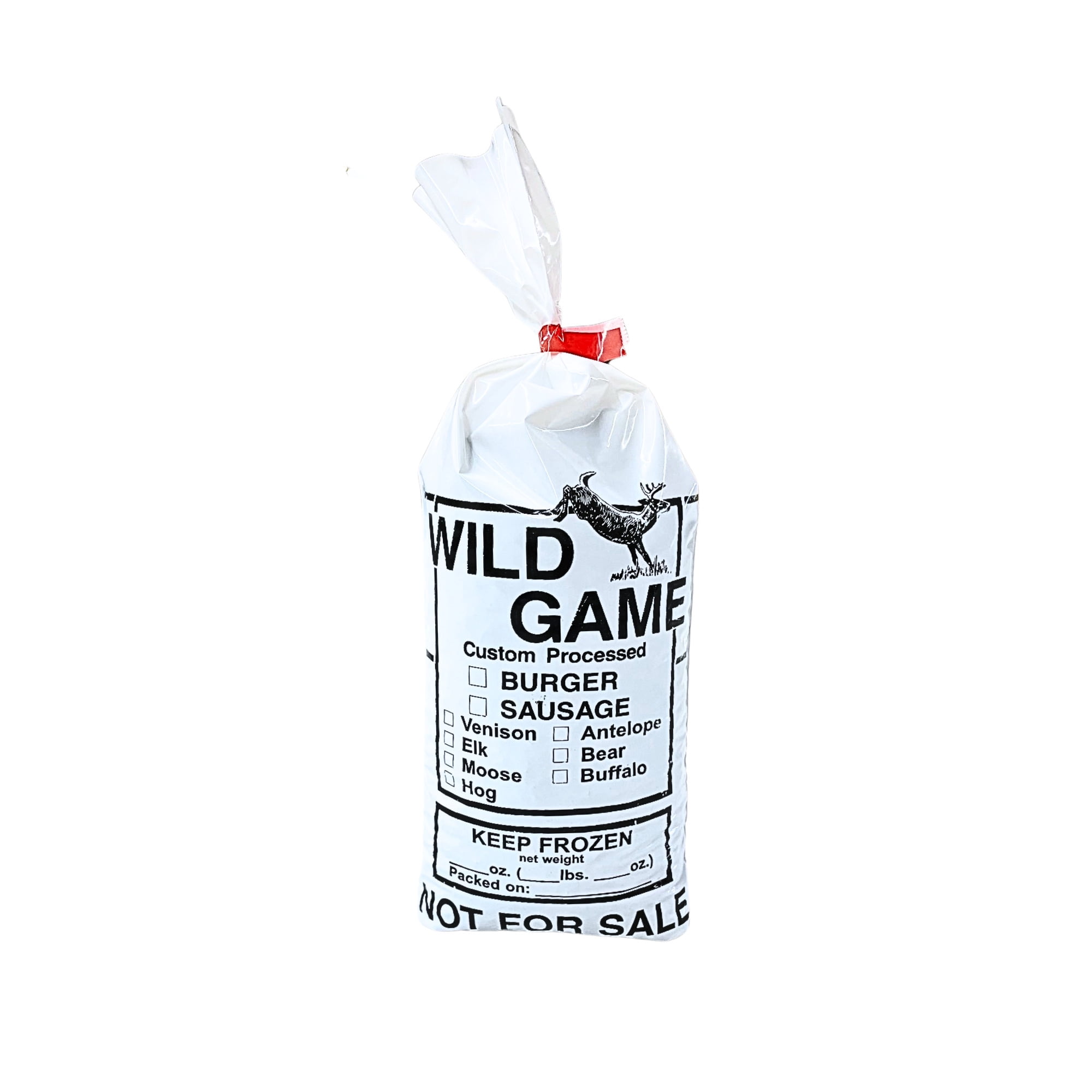 1 Lb Ground Meat Bag, Wild Game Not For Sale, 1000 Bags - Walmart.com