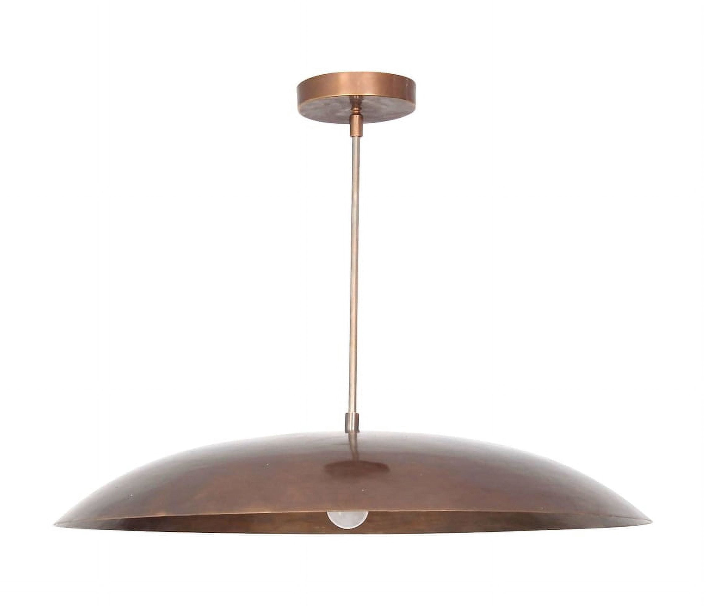 1 Light Elegant Ceiling Flushmount light Pendant Mid Century Modern Raw ...