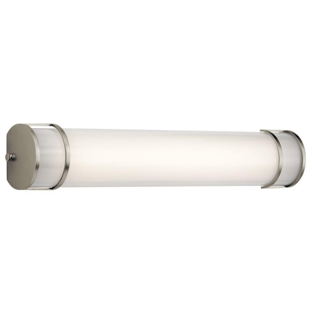 1 Light Linear Bathroom Light Fiture Approved for Damp Locations with ...