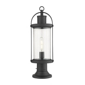 1 Light Outdoor Post Mount Lantern In Seaside Style 14.25 Inches Wide ...