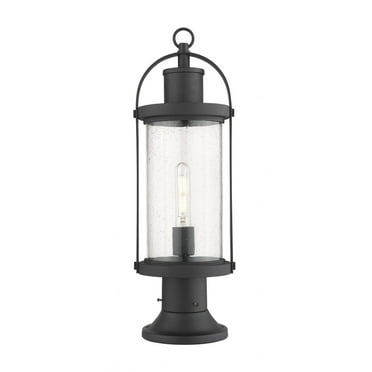 1 Light Outdoor Post Mount Lantern In Seaside Style 14.25 Inches Wide ...