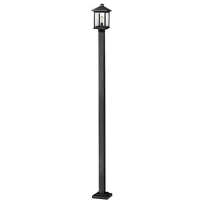 1 Light Outdoor Post Mount Lantern In Seaside Style 14.25 Inches Wide ...