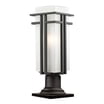 3 Light Outdoor Post Mount Lantern In Urban Style 11 Inches Wide By 116 ...