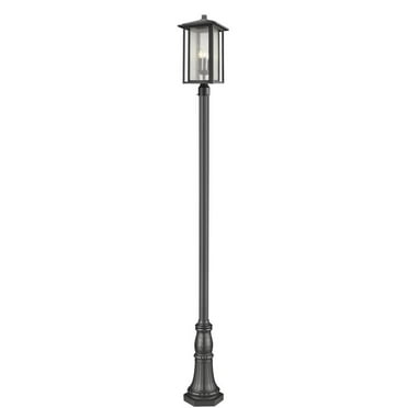 Z-Lite Doma Outdoor 5-Light Wall Scone, Black - Walmart.com