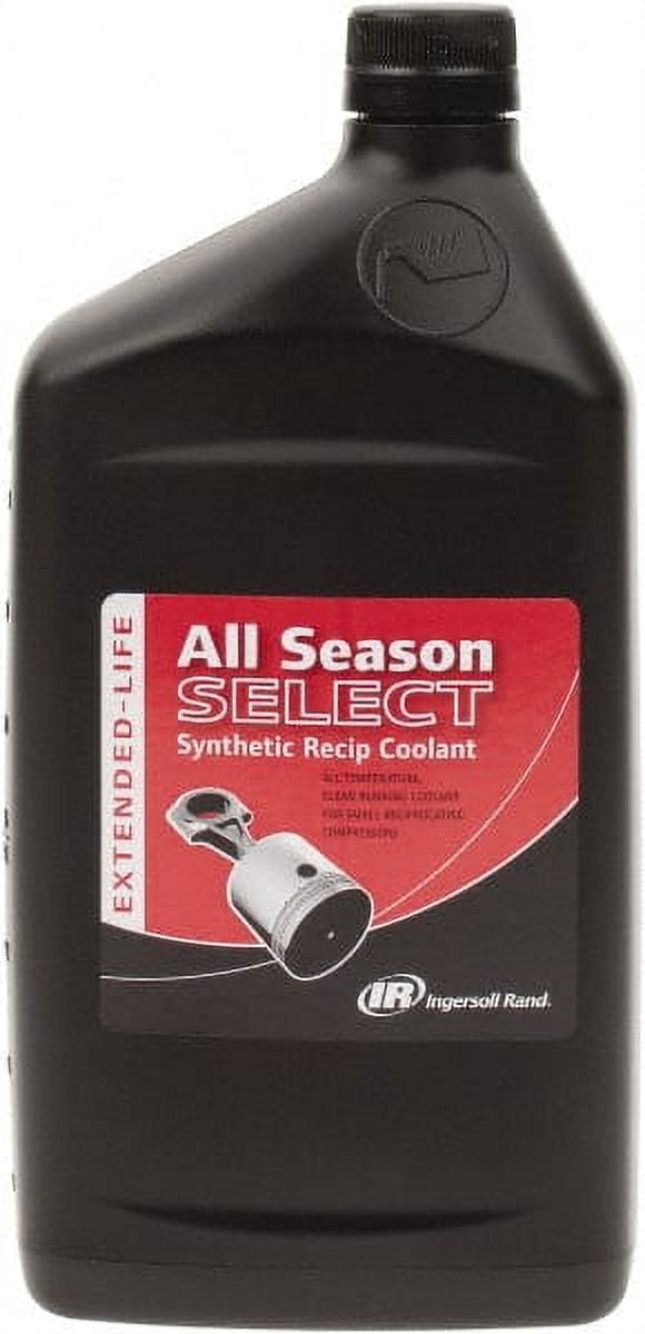 1 Liter Ingersoll Rand 38436721 All Season Select Synthetic Recip Lubricant - Walmart.com