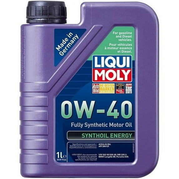 1 Liter SAE 0W-40 Synthoil Energy A40 Motor Oil - Walmart.com