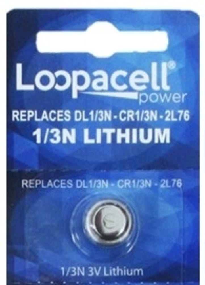 1 Loopacell 1/3N Battery Replacement for DL1/3N CR1/3N 3V Lithium ...