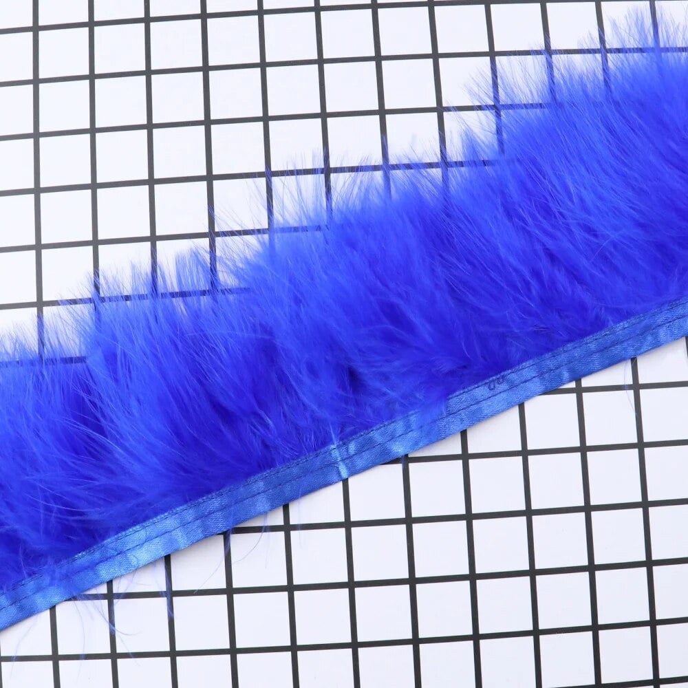1 M Colorful Marabou Feathers Trim Fringe Wedding dress Sewing ...