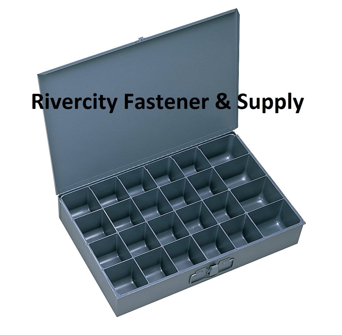 (1) METAL 24 HOLE STORAGE BIN-CABINET-TRAY FOR NUTS, BOLTS - Walmart.com