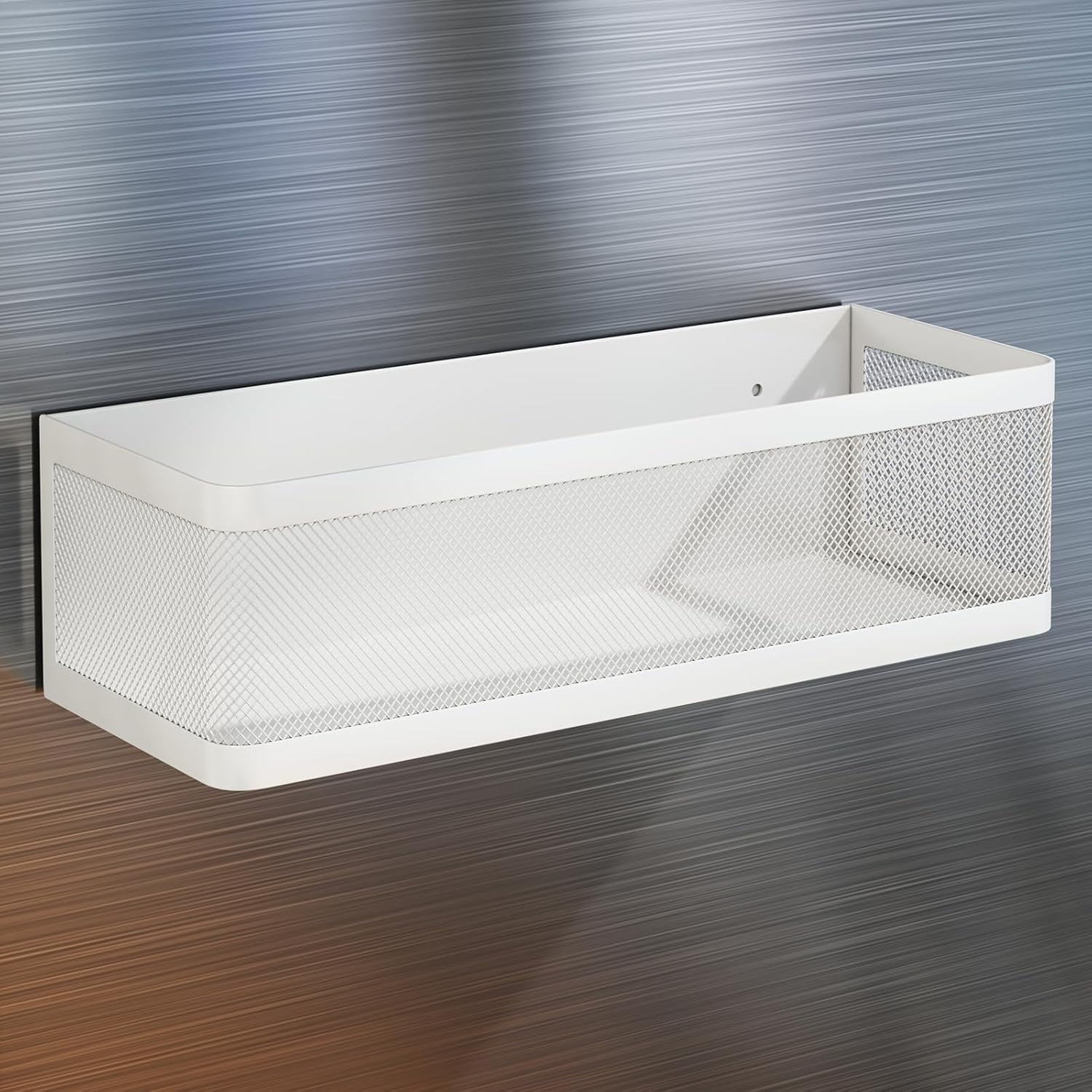 1 Magnetic Spice Rack For Refrigerator Hanging Shelf Wall Mount Kitchen ...