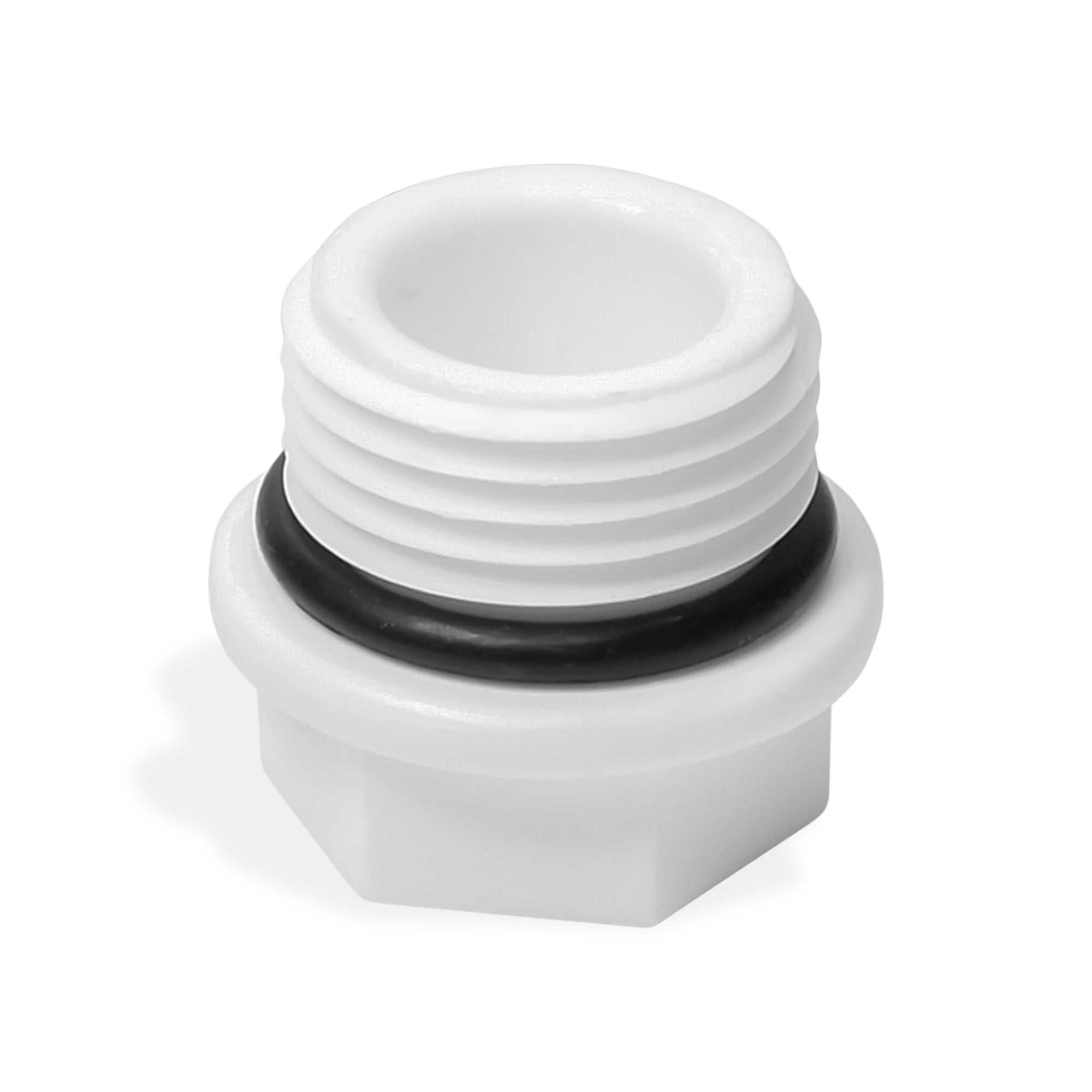 1" Male PVC End Cap – SCH 40 Pipe Plug with MNPT Threads – Plumbing ...