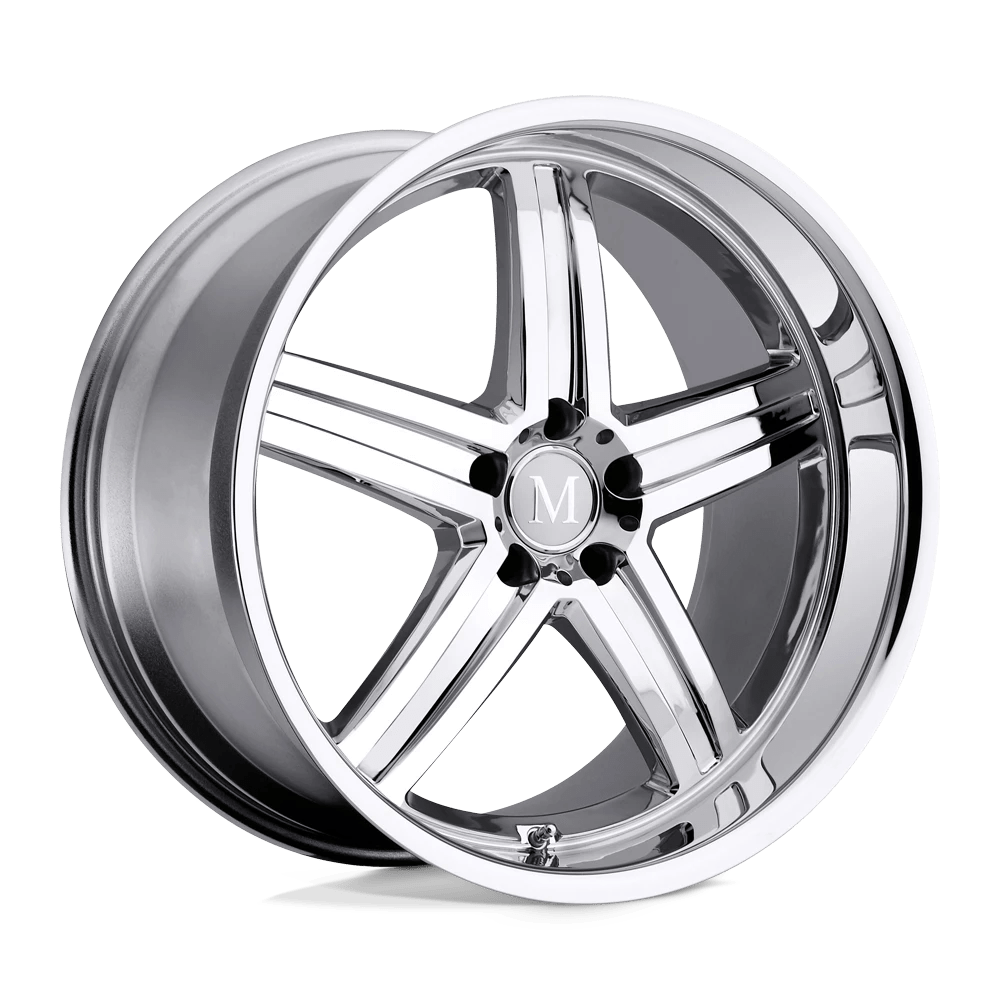 1 Mandrus 18x9.5 5x112 +25 MANNHEIM CHROME Wheel Rim - Walmart.com