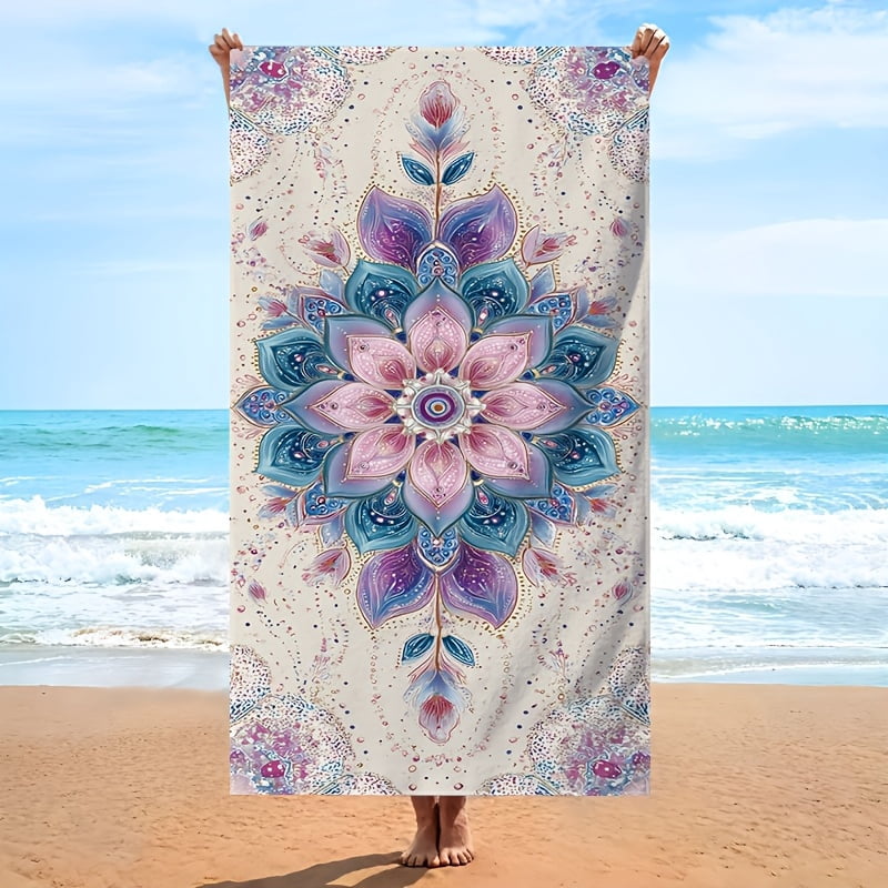 1. Mantuo sand towel, flower bath towel, soft and super high-quality ...