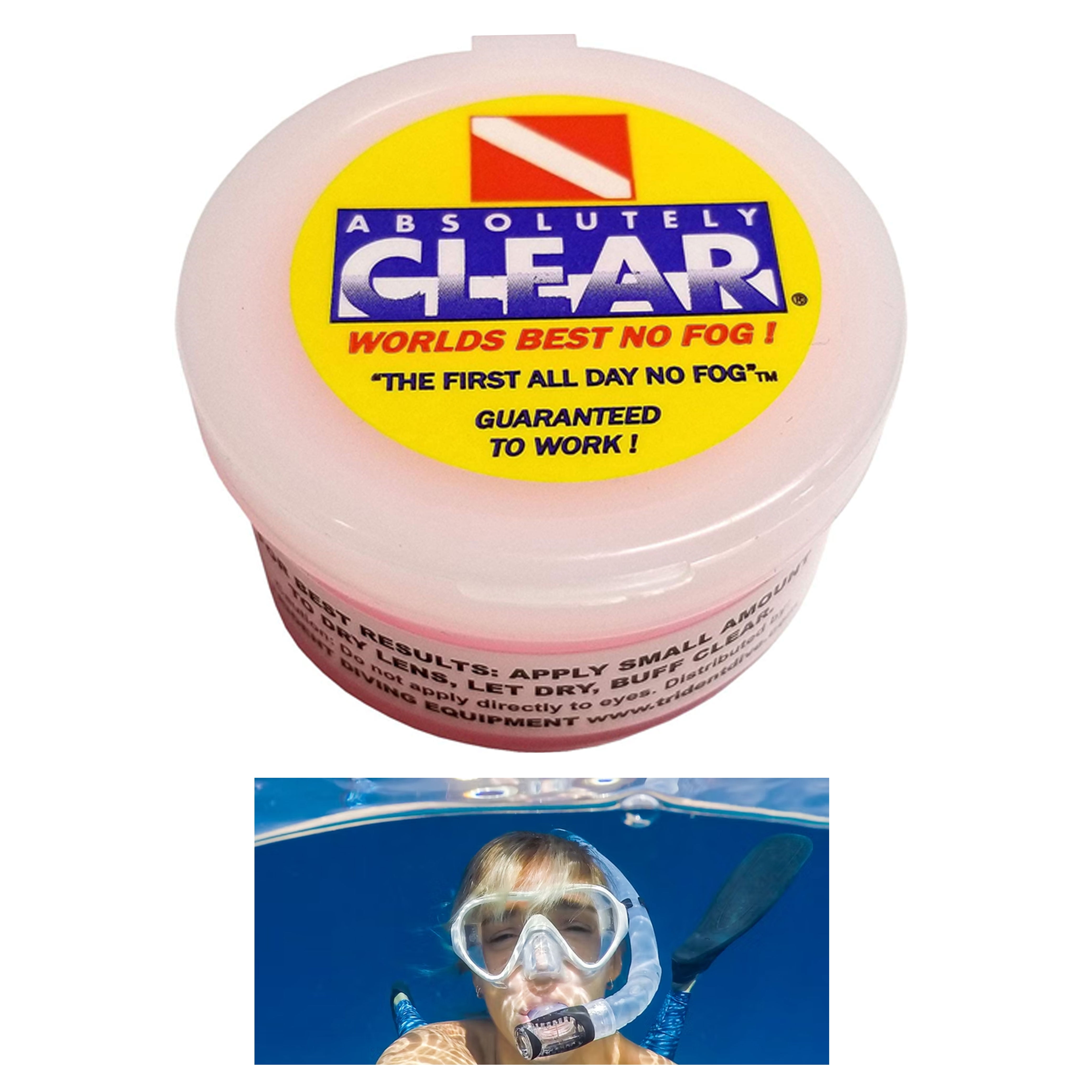 1 Mask Anti-Fog Scuba Diving Defog Defogger Lens Cleaner Goggles ...