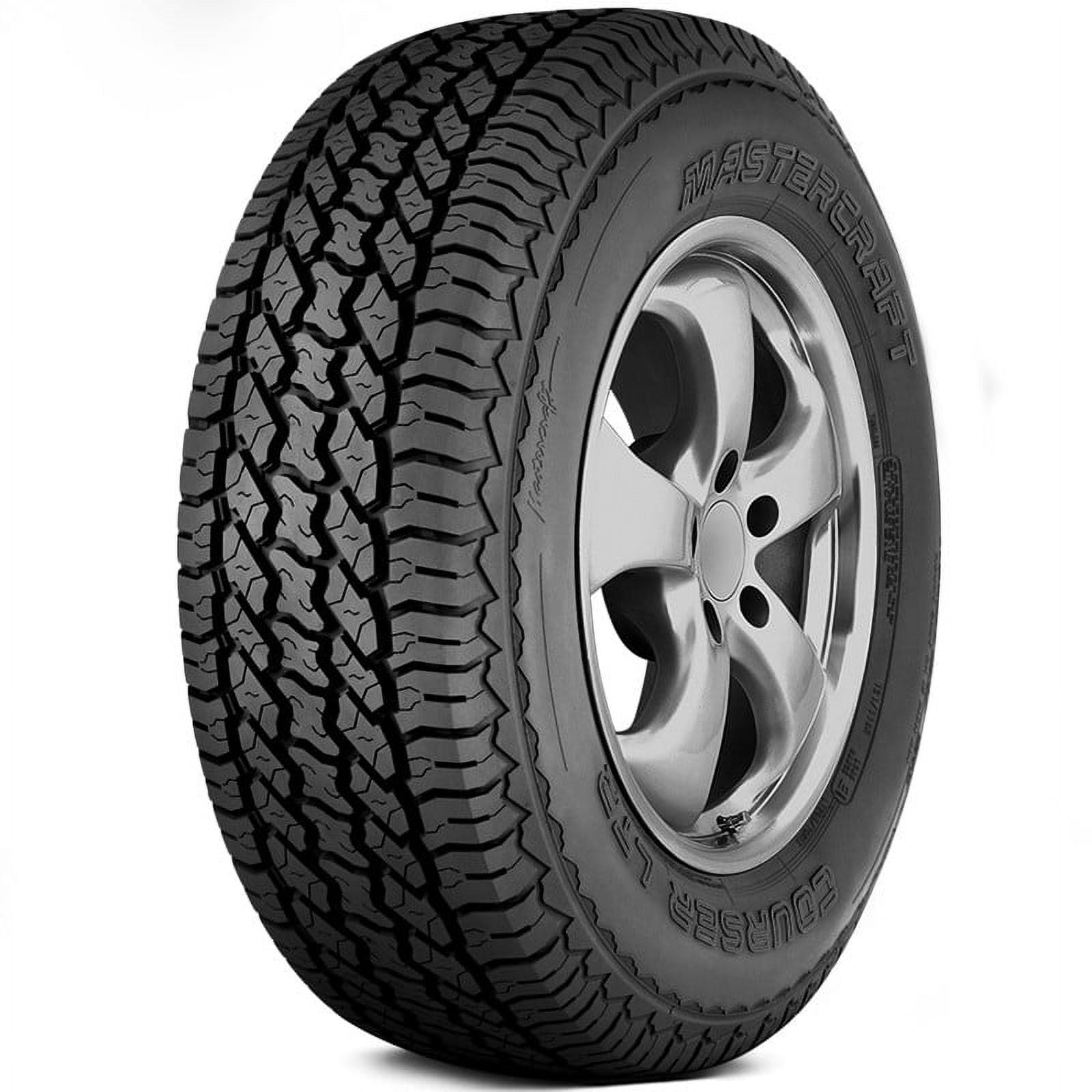 1 Mastercraft Courser LTR LT275/70R18 125/122S 10Ply E Load All Season ...