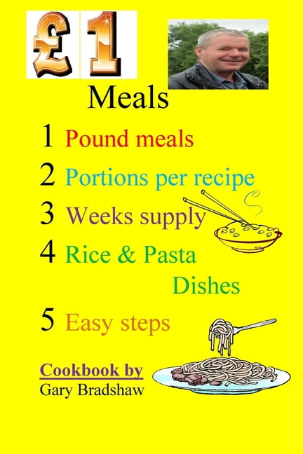 £1 Meals Cookbook: Easy to make cheap meals, (Paperback) - Walmart.com