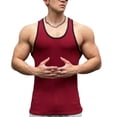 1. Men's Quick Dry Racerback Workout Top Breathable Sleeveless Gym ...