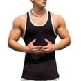 1. Men's Quick Dry Racerback Workout Top Breathable Sleeveless Gym ...