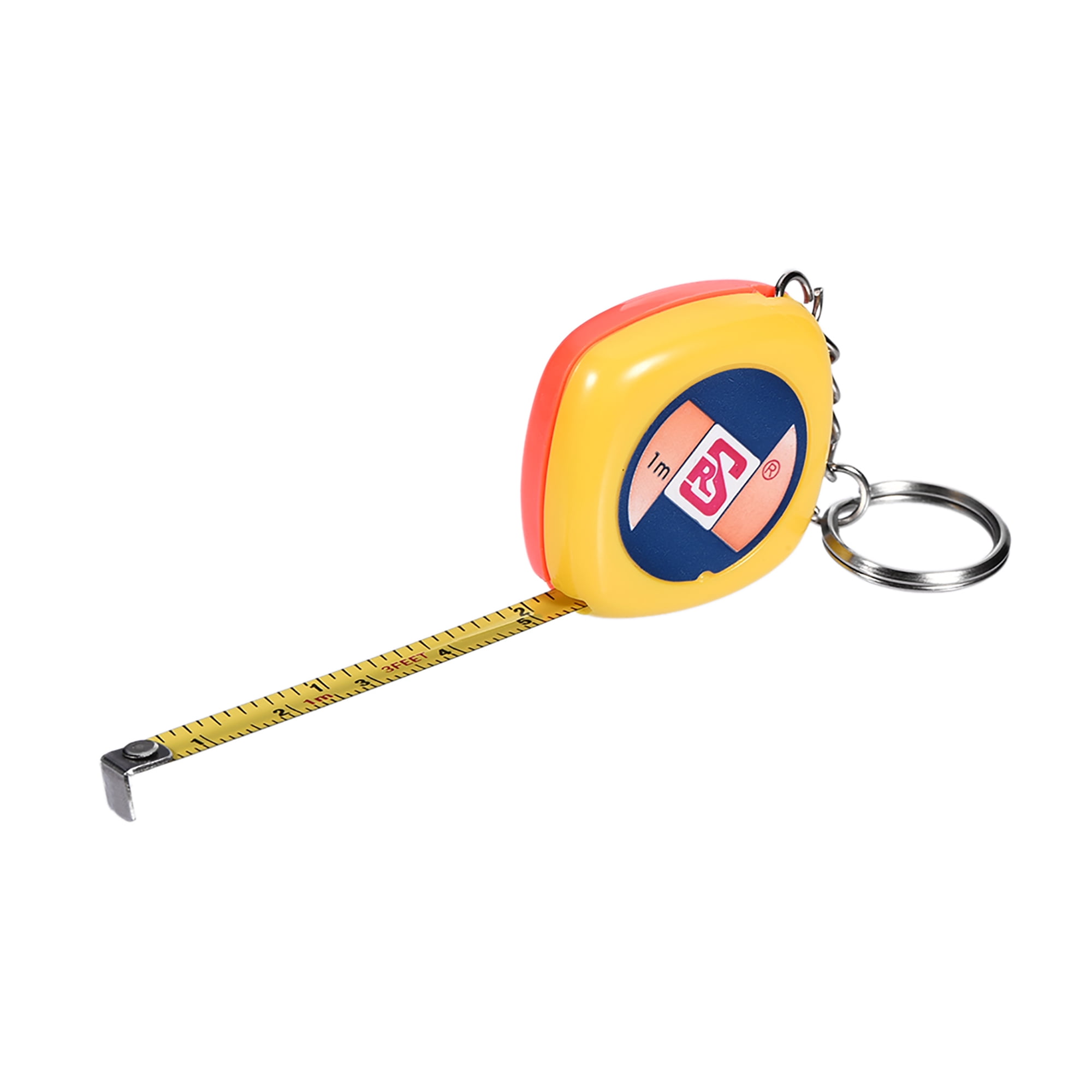 1 Meter 3 Feet Retractable Plastic Round Case Tape Measure - Walmart.com