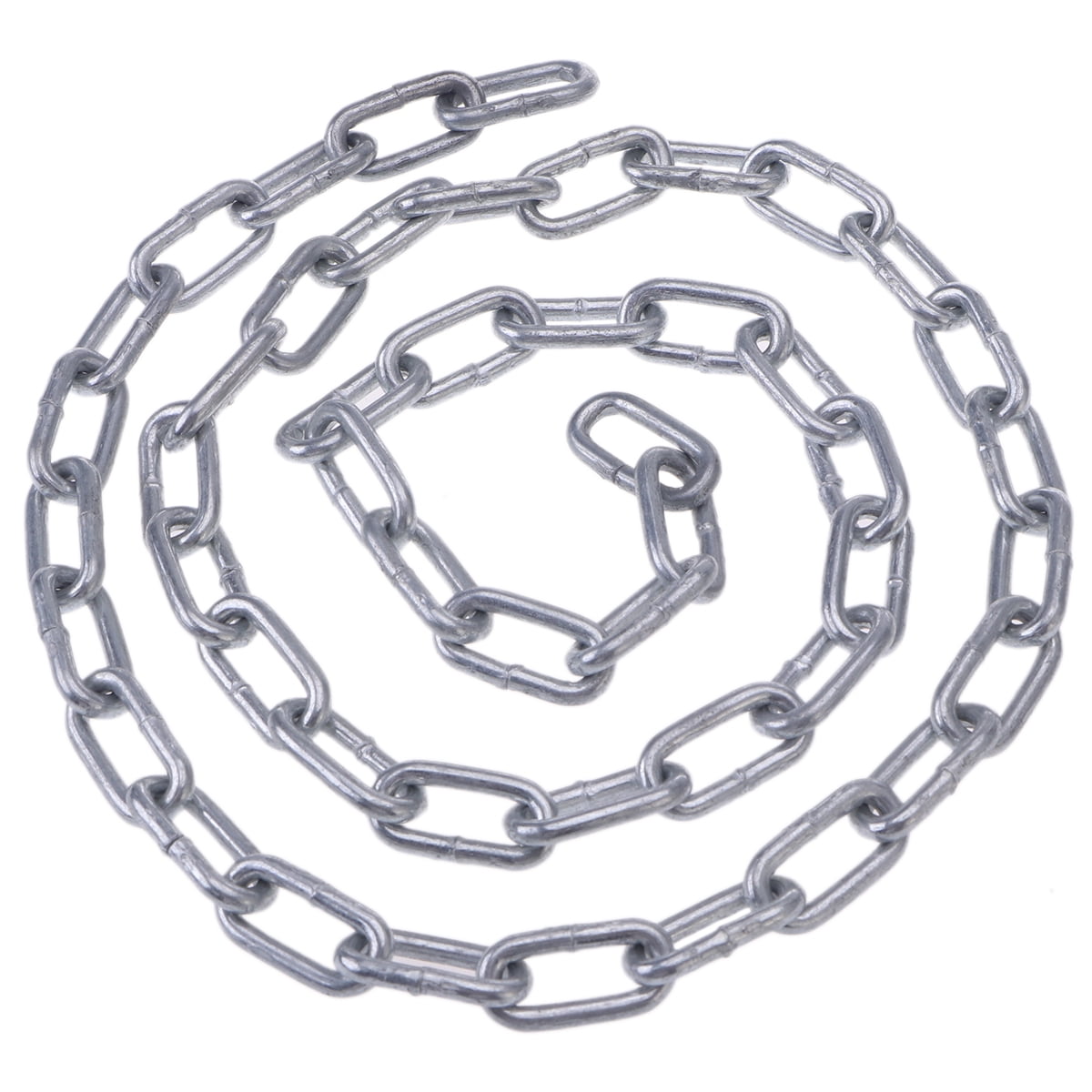 1 Meter 4MM Diameter Zinc Plated Coil Chain Handy Link Utility Chain ...