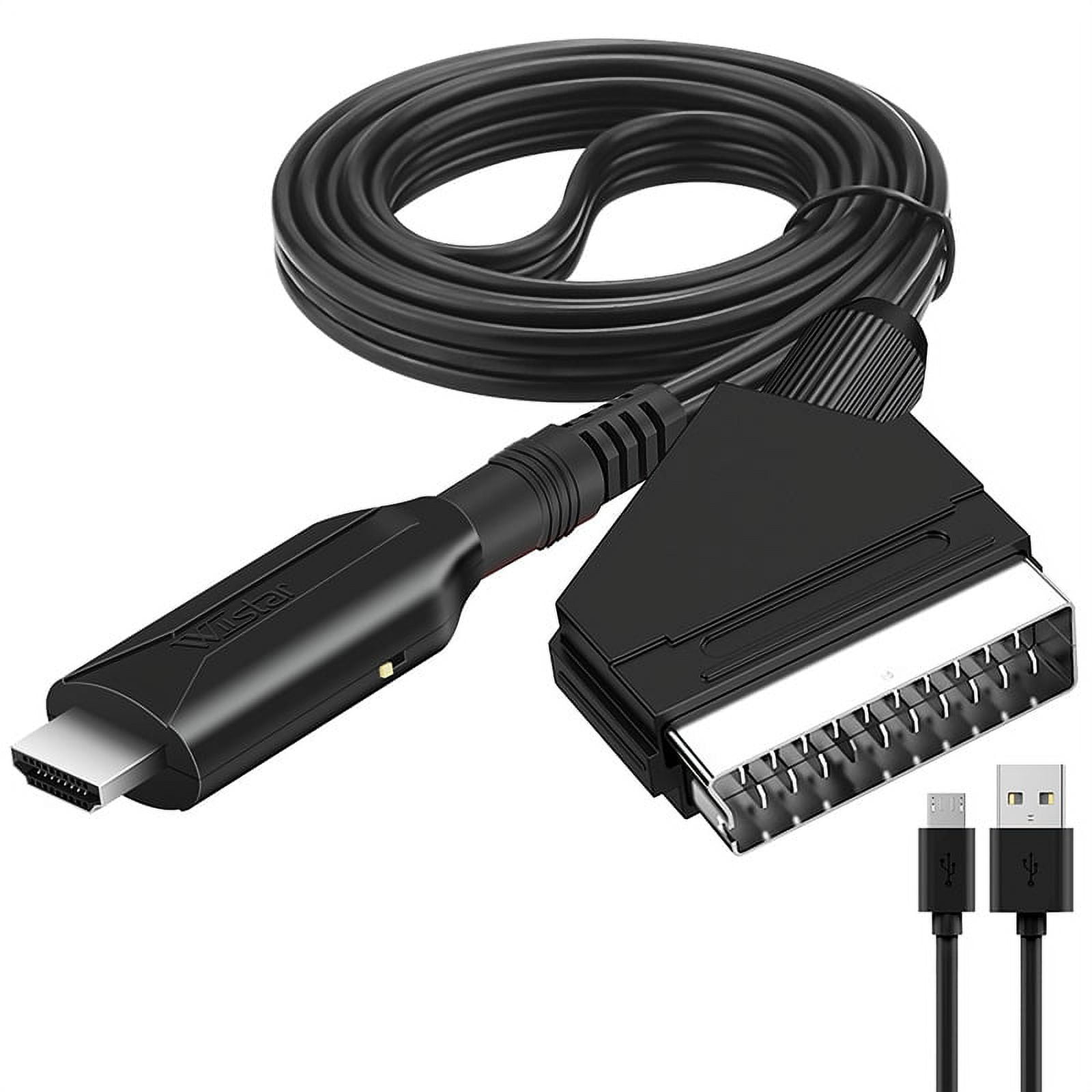 1 Meter HDMI to SCART Converter - Connect New Devices to Older TVs ...