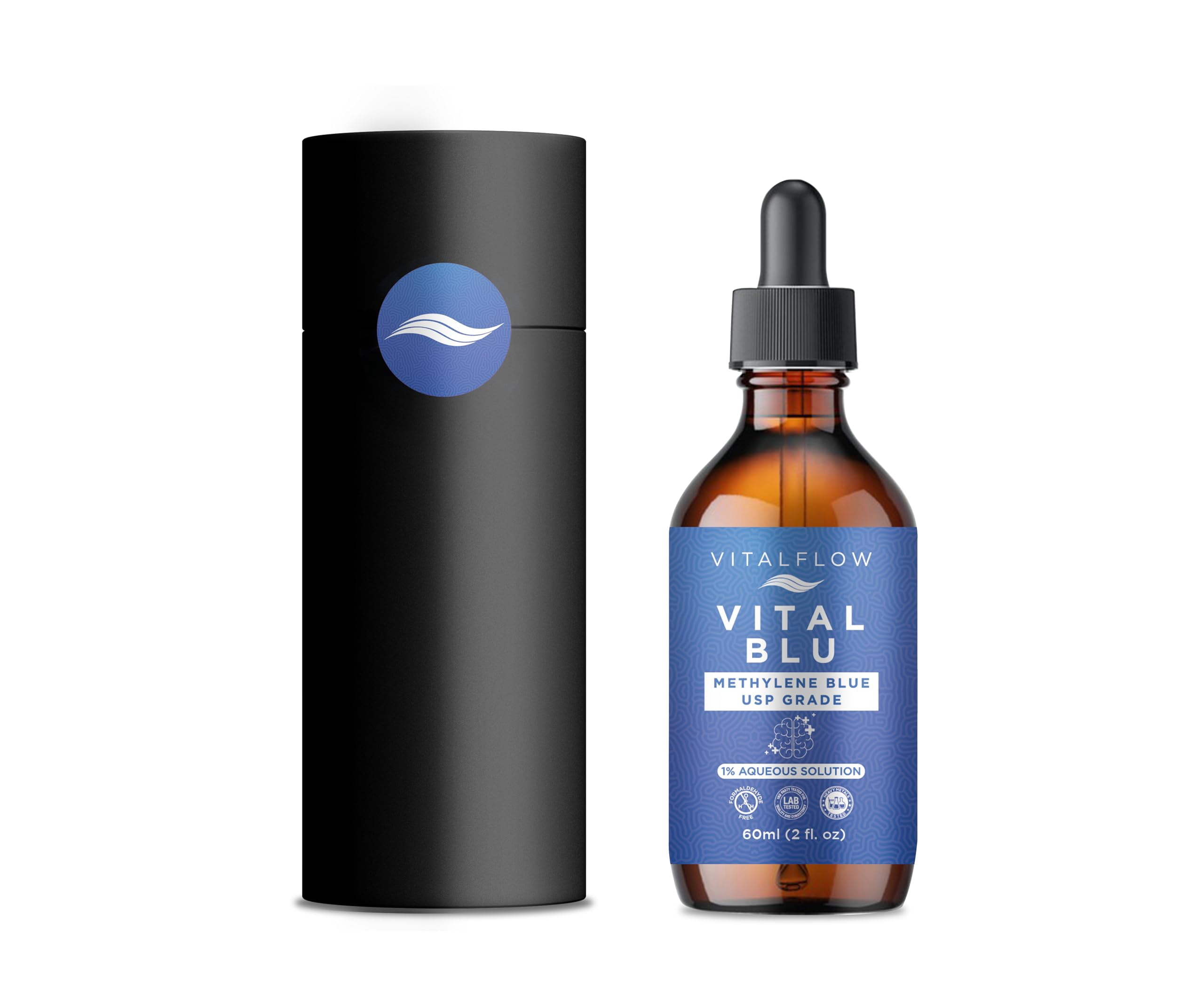 1% Methylene Blue 50 ml | Certified USP Grade Ingredients | Ultra High ...