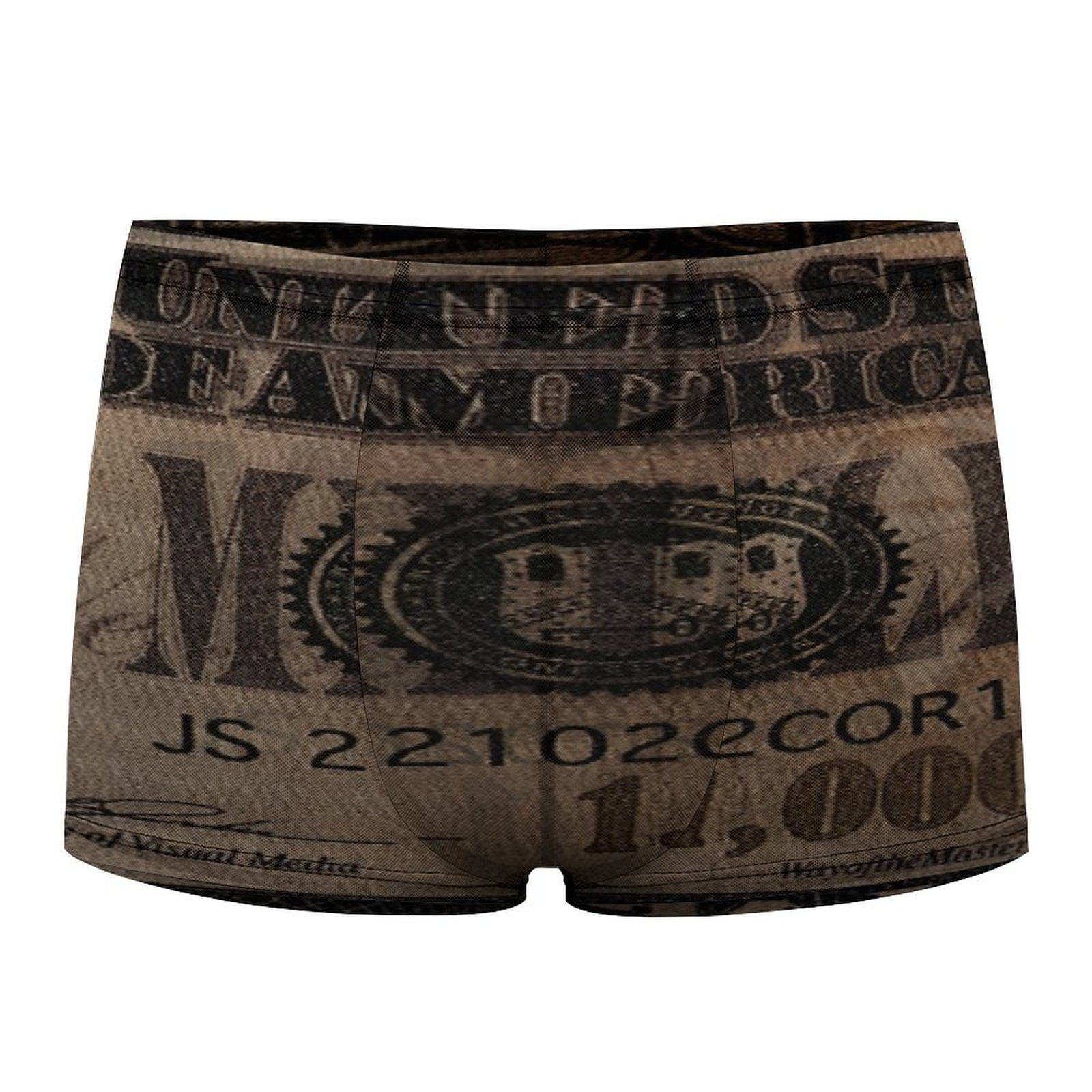 1 Million Dollar Bill Men's Mesh Boxer Briefs Cooling Breathable Sports ...