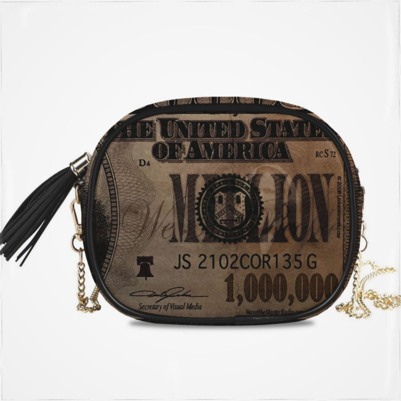 1 Million Dollar Bill Women'S Vintage Crossbody Bag Fashion Purses Bag ...