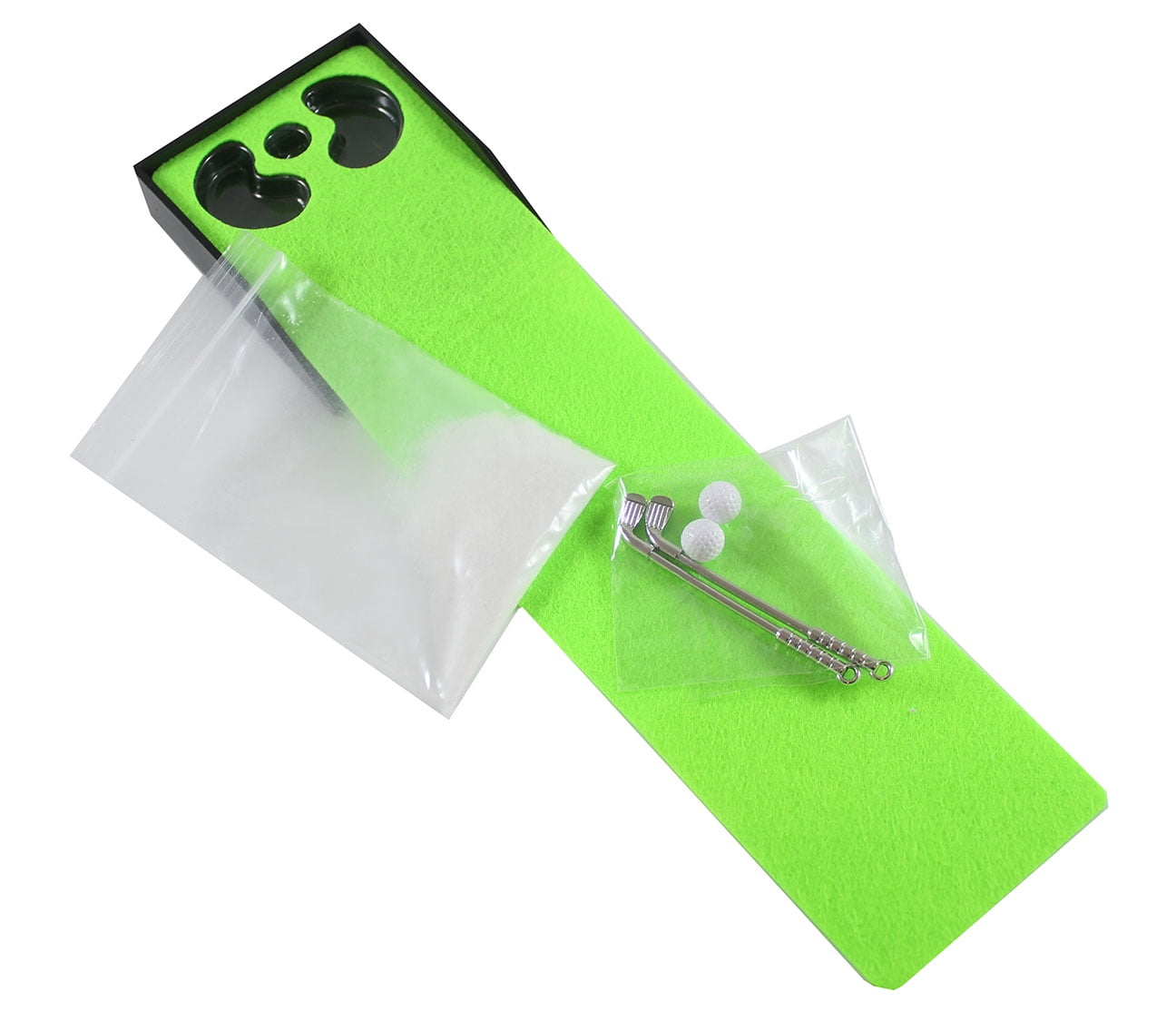 1 Mini Tabletop Golf Game Set - Putting Corse, Clubs and Ball - Indoor ...