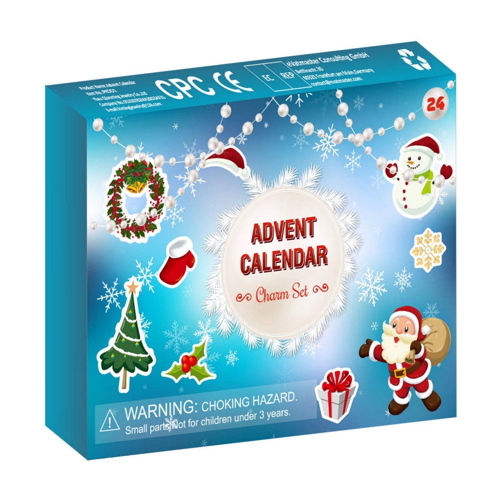 1 Minute Timer with Christmas Countdown Calendar with Candy Stopwatch ...