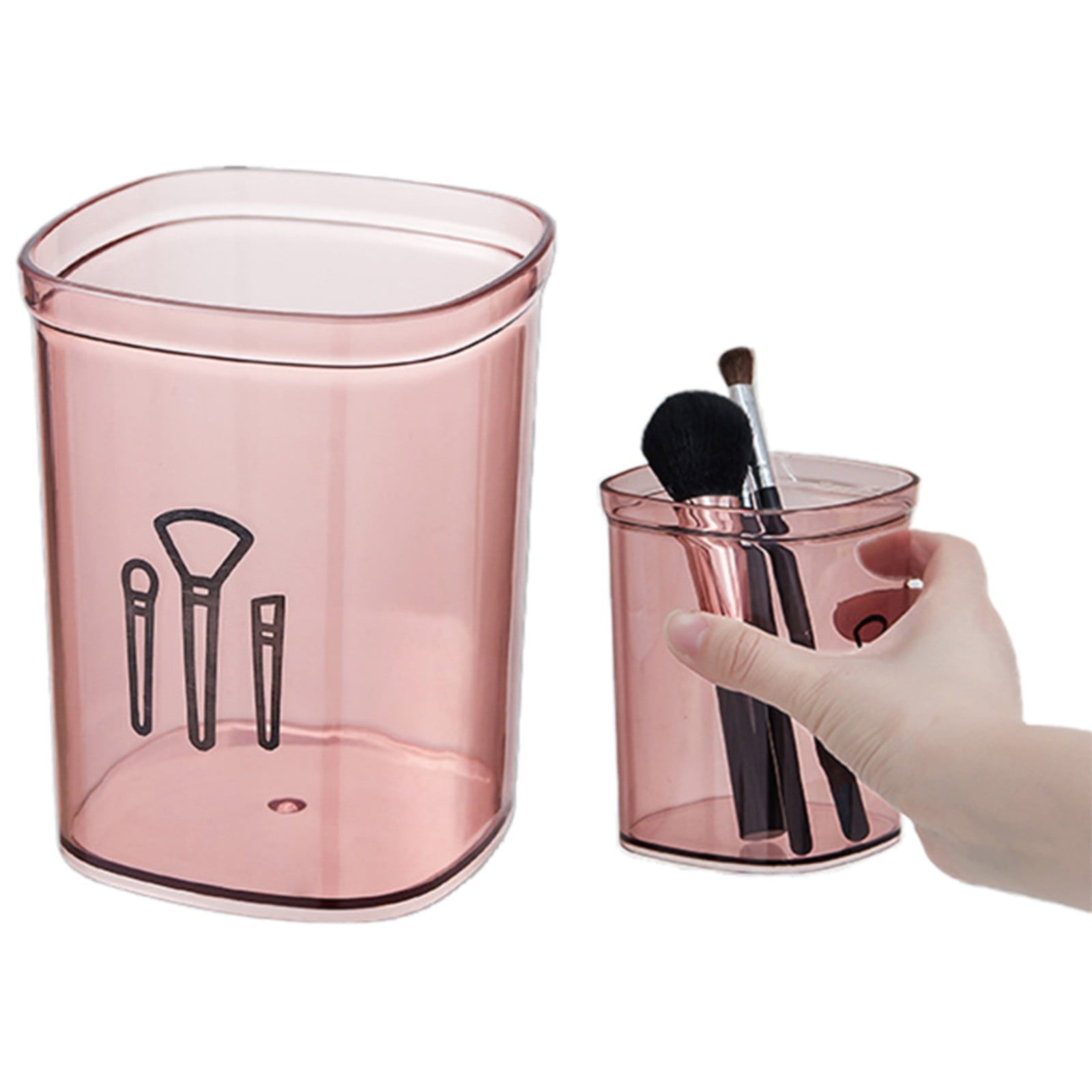 1*Mirror Cabinet Storage Box Cosmetic Storage Box Clear Makeup Case ...