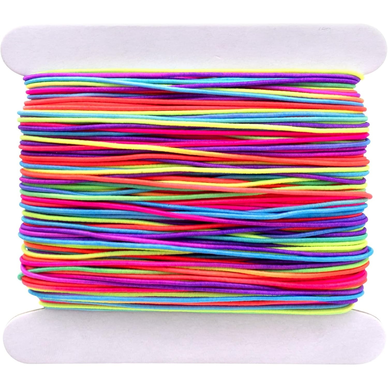 1 Mm Stretchy Bracelet String Sturdy Elastic Rainbow Cord for Jewelry ...