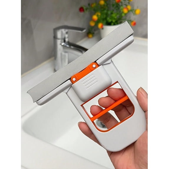 1 Mop + 3 Sponges Expandable Mini Mop Wet Dry Cleaning Compact Space ...