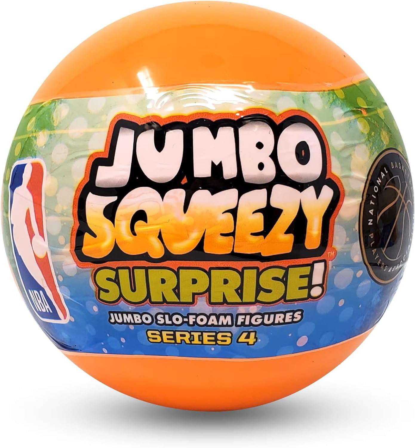 NBA JUMBO Squeezy Surprise! Basketball Series 4 Mystery Pack (1 RANDOM ...