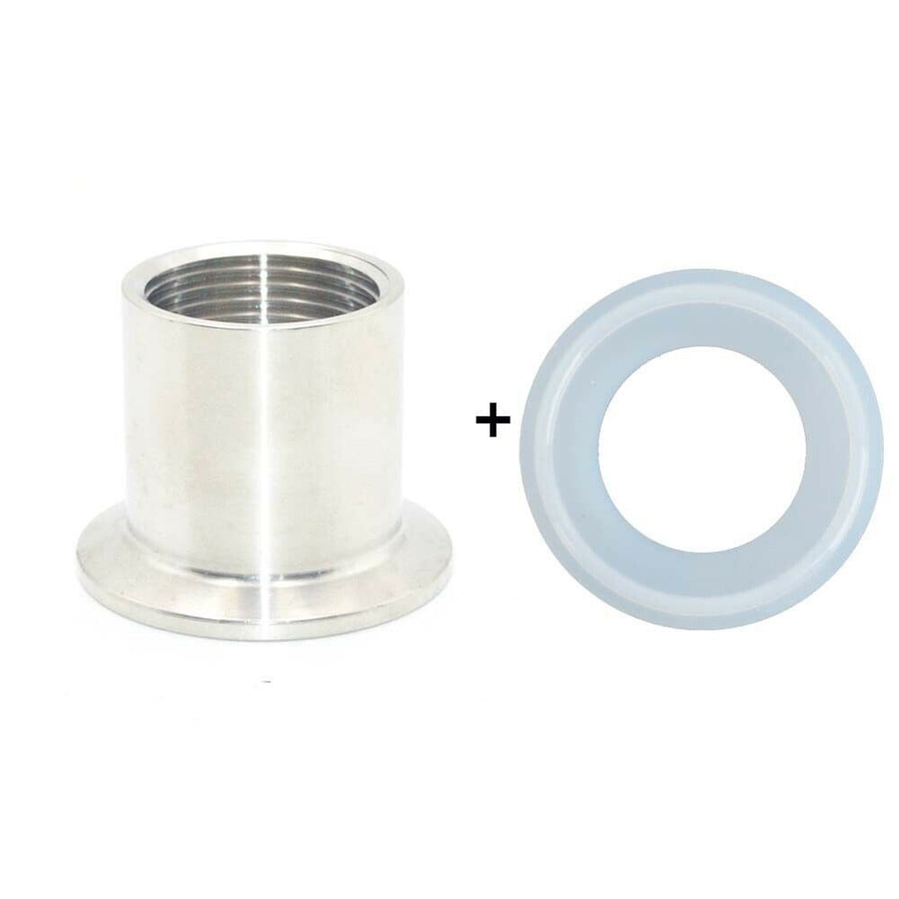1\" NPT Female Thread 1.5\" Ferrule Sanitary Pipe Fitting Tri Clamp ...