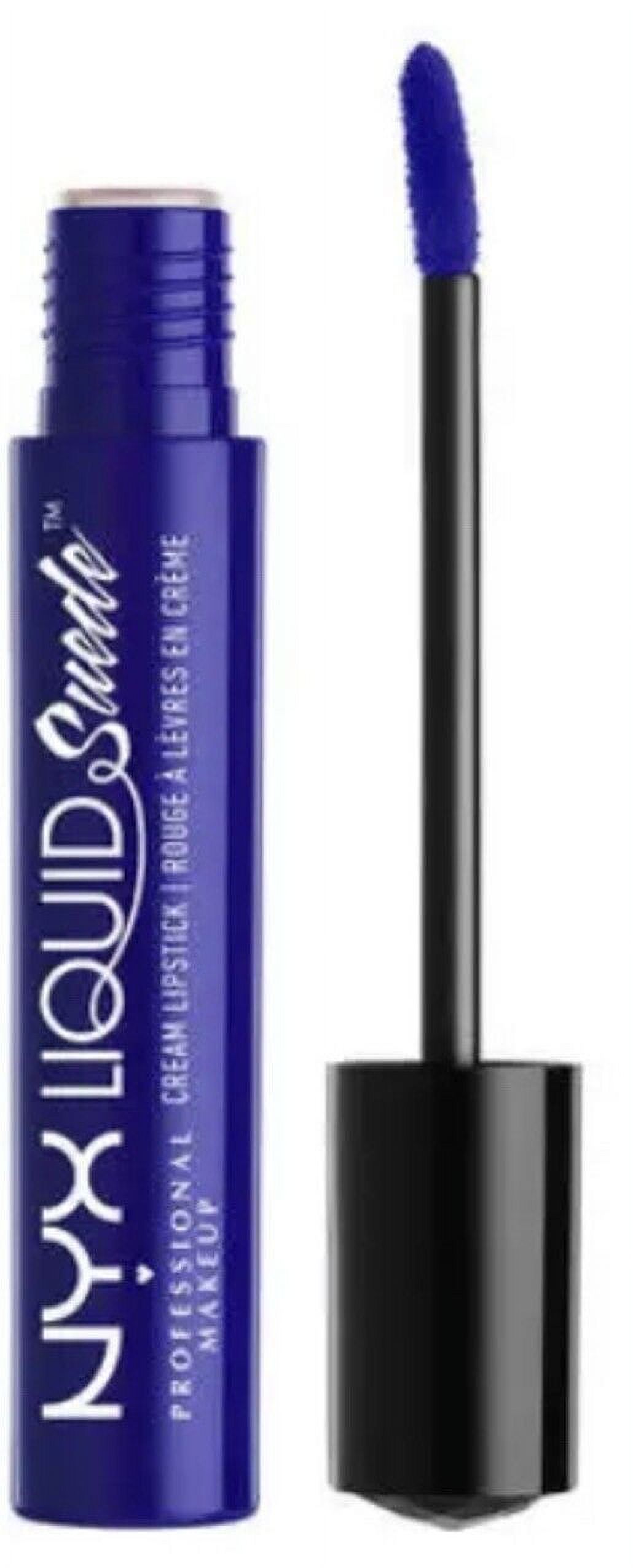 1 NYX Professional Makeup Liquid Suede Cream Lipstick [ LSCL17 : JET ...