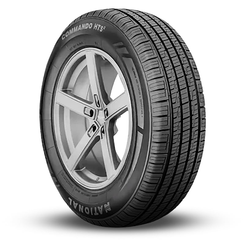 1 National Commando HTS 2 225/65R17 102H Highway Traction All Season 600AAA NCT76 / 225/65/17 ...