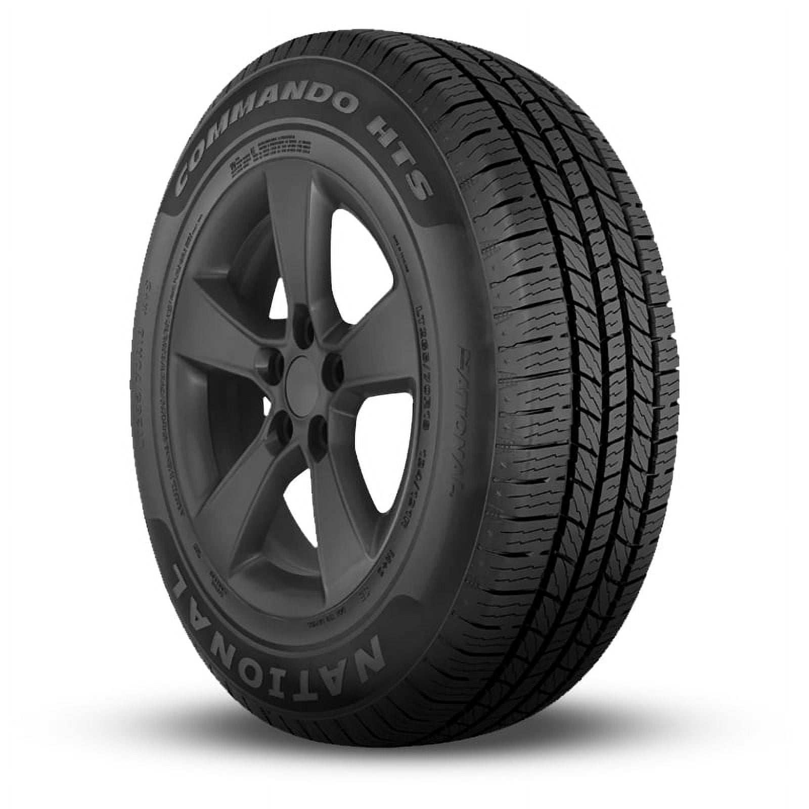 1 National Commando HTS 265/70R17 121/118S Highway All Season 65K ...