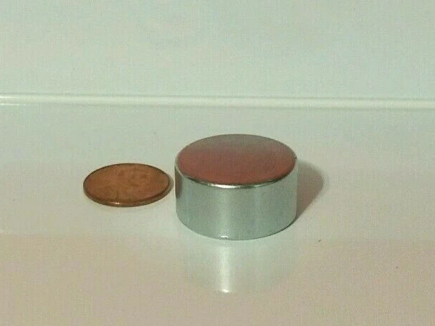 1 Neodymium N52 Disk Magnet. Super Strong Rare Earth 1" X 1/2" Magnets ...